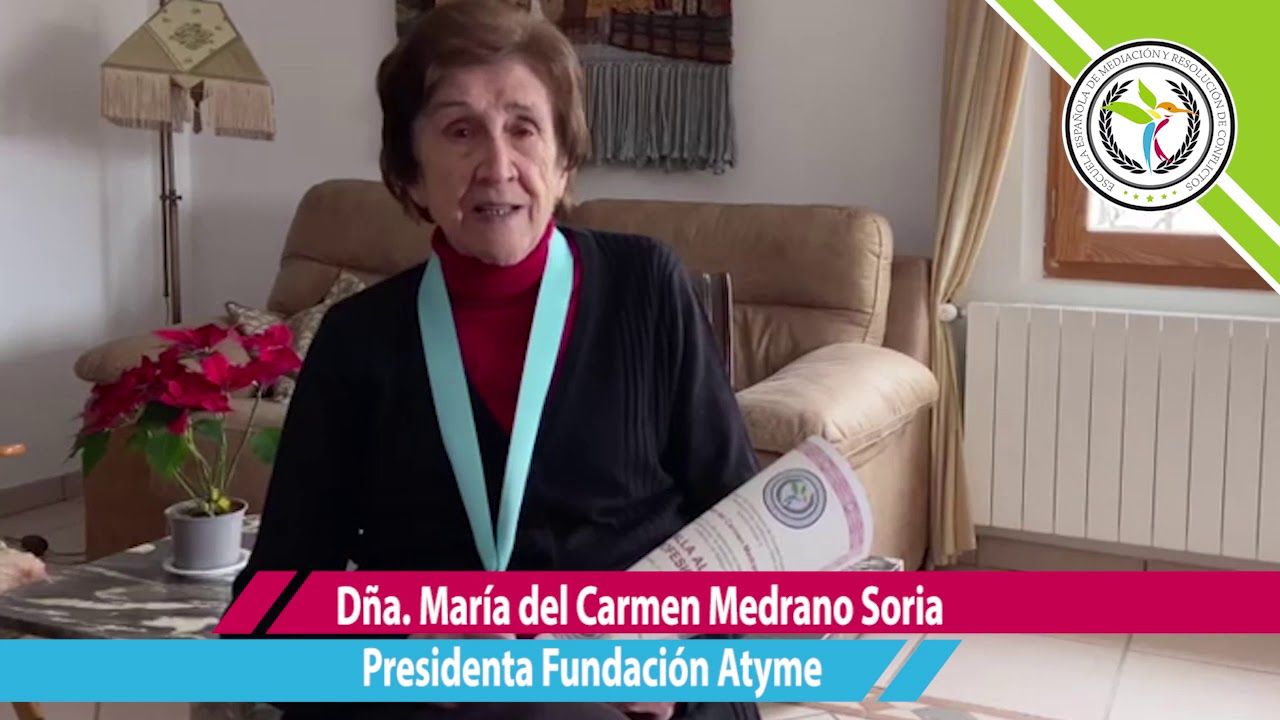 Dña María del Carmen Medrano Soria, Licenciada en psicología y pedagogía